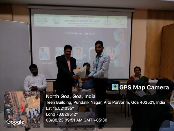 Two Day National Level Workshop On Robotics Iot And Cyber Security Goa