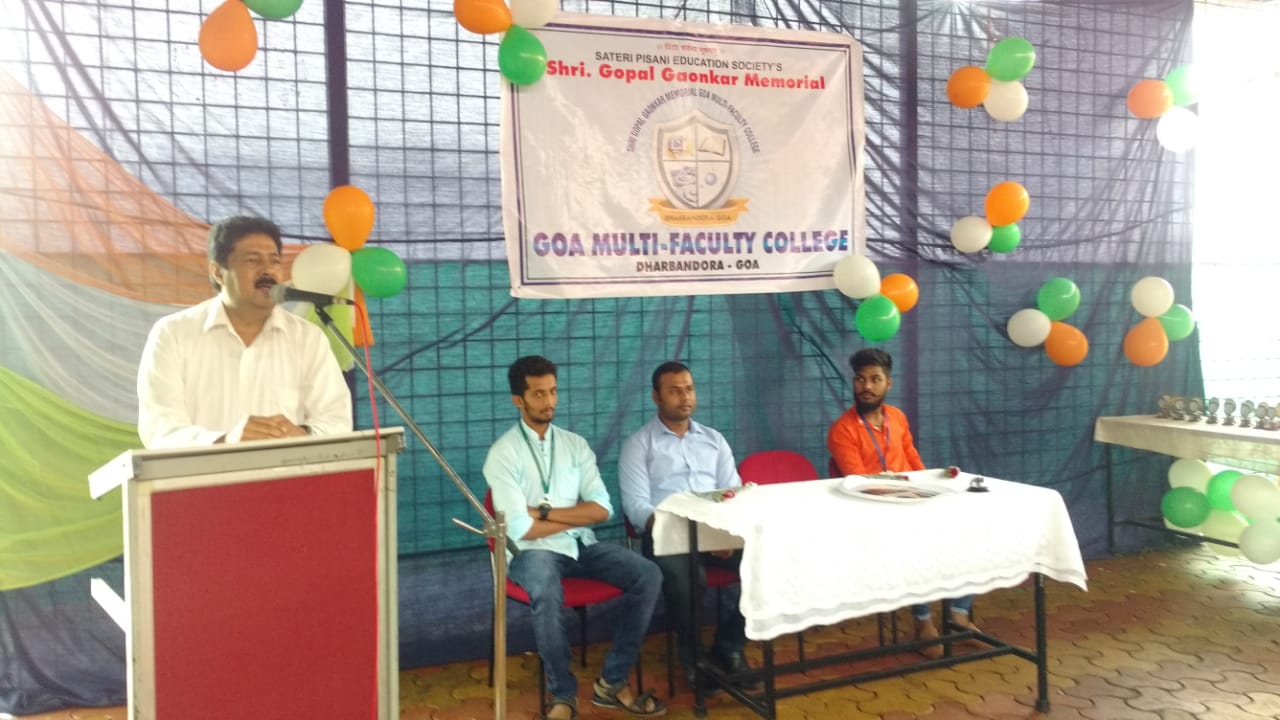 Patriotic Group Singing Competition – Goa Multi Faculty College