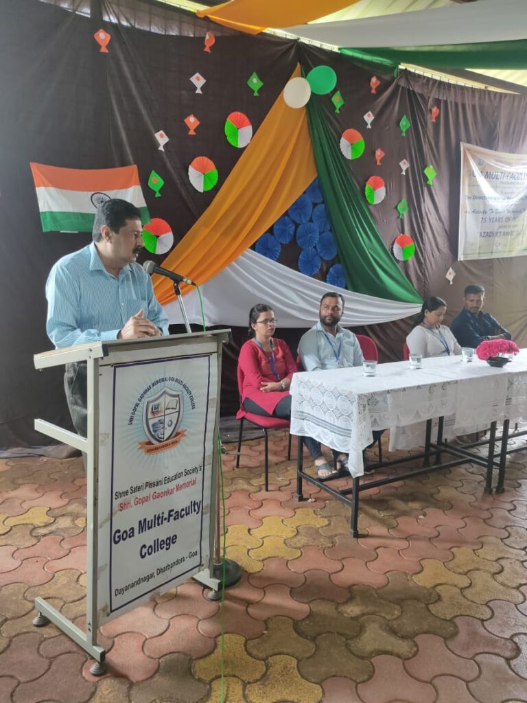 Certificate Distribution Function – Goa Multi Faculty College