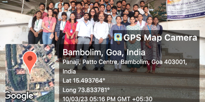 EXPOSURE VISIT TO NIO-CSIR, GOA SCIENCE CENTRE, AND CENTRAL LIBRARY | GMFC